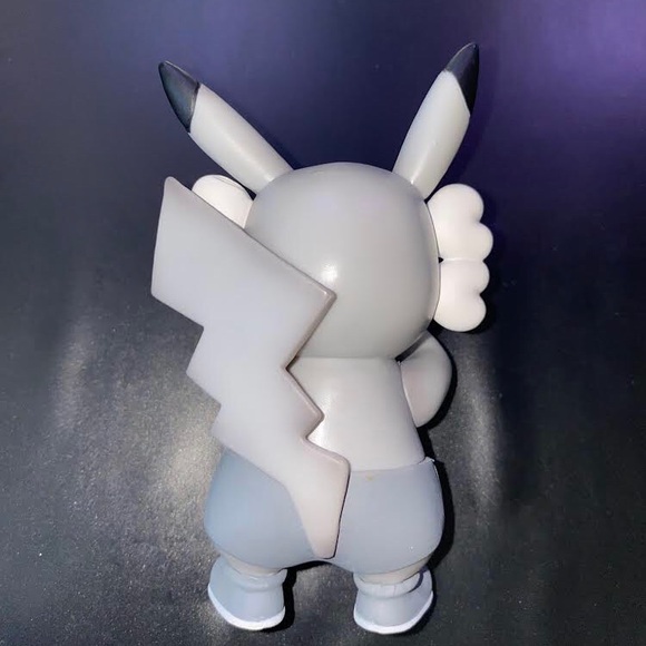 KAWS | Accessories | Takara Tomy Anime Kawaii Grey Pokemon Brand Kaws ...